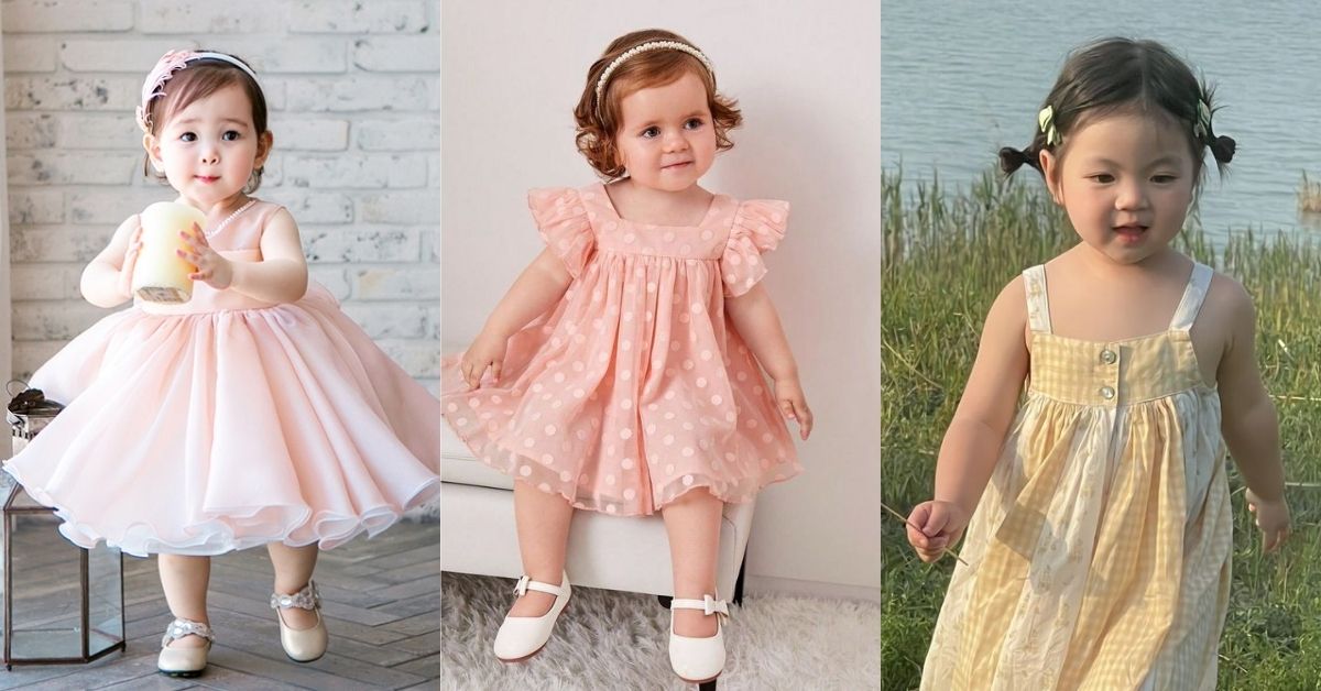 4 Bí Quyết Chọn Đầm Cho Bé Gái Mập Mạp Thoải Mái Và Dễ Thương